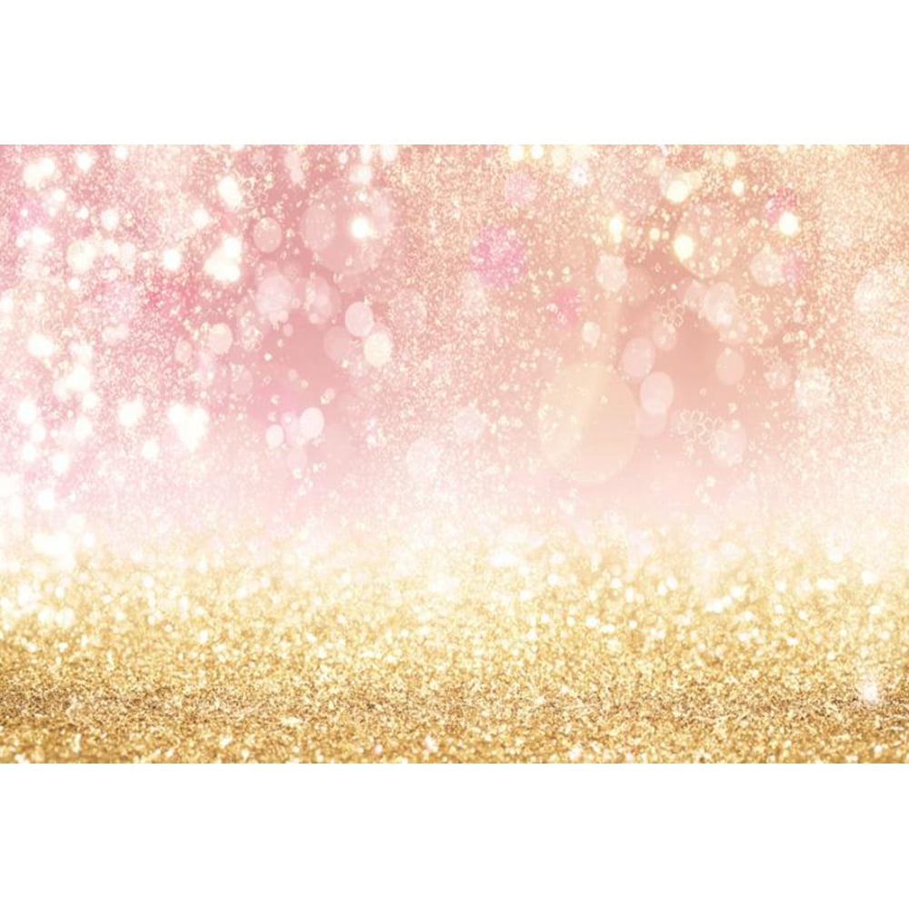 Glitter Light Bokeh Backdrop Romantic Cherry Blossoms Shiny Polka Dot Customized Wedding ...