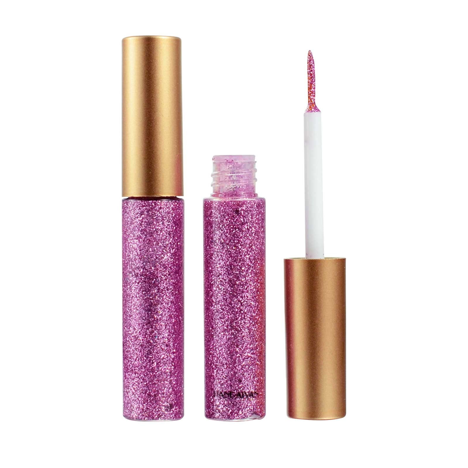 Glitter Liquid Metallic Eyeshadow Liquid 5ml Makeup for Eyes Lip Tape ...