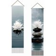 Glitter Lotus Tapestry Spiritual Wall Tapestry Meditation Lotus Wall ...