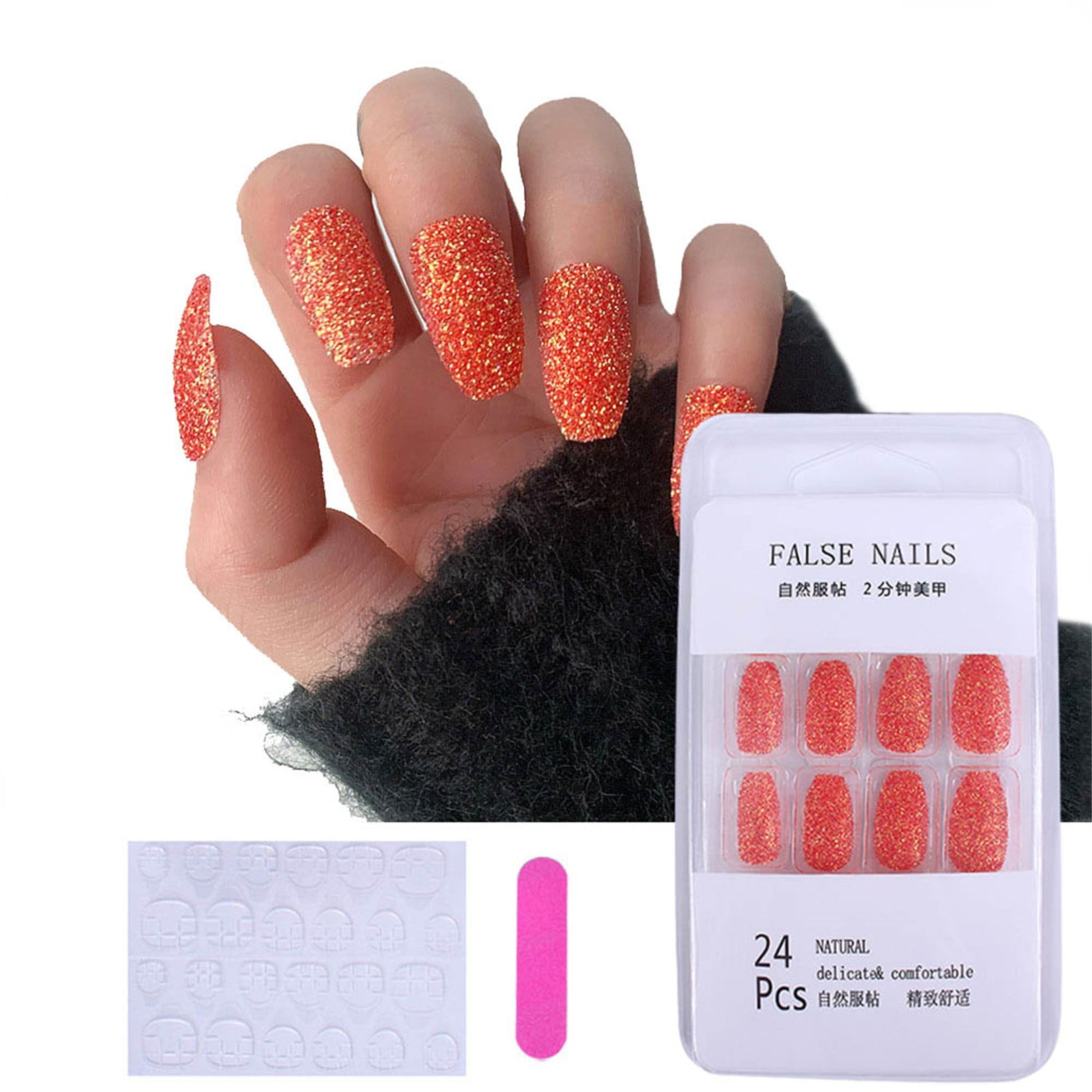 Glitter Nail Powder 24pcs Set for Long Lasting Salon Quality Manicure ...