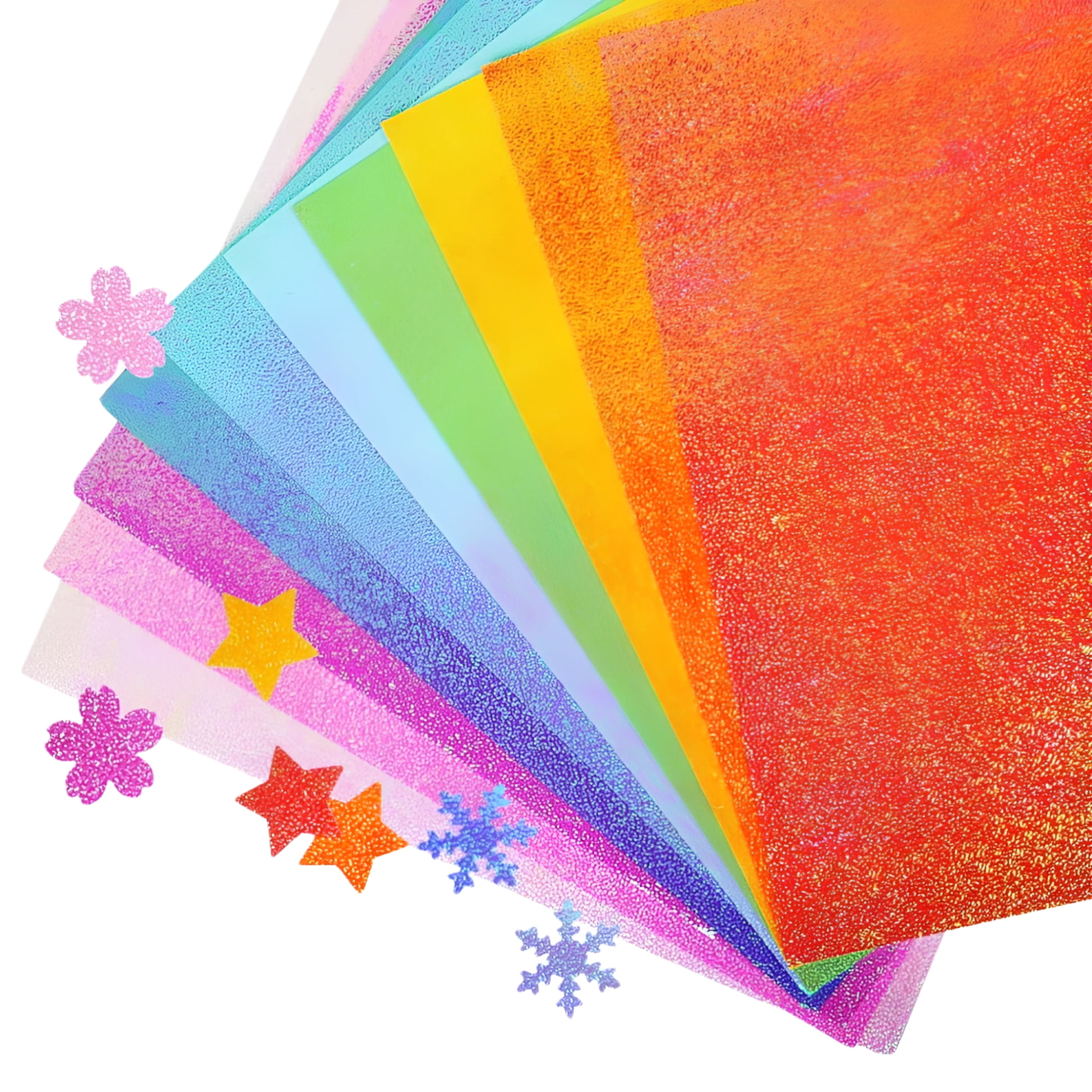 Glitter Paper, 50 Sheets Colored Cardstock Sparkly Philippines | Ubuy