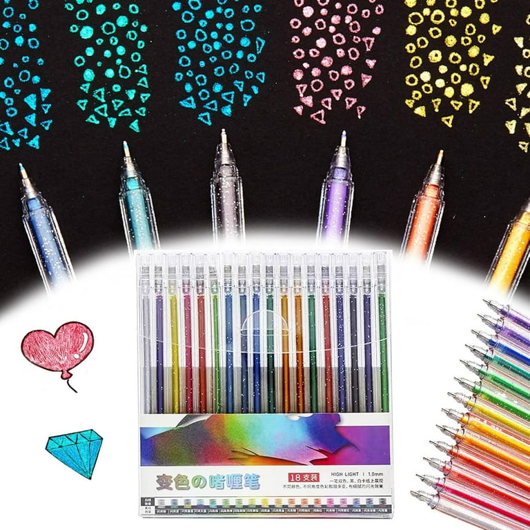 how to draw glitter with pencil