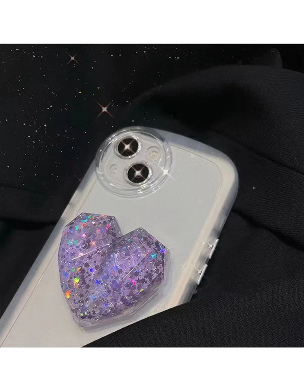 Glitter Popular Phone Grip Socket FInger Grips AIr Replicate Stand ...