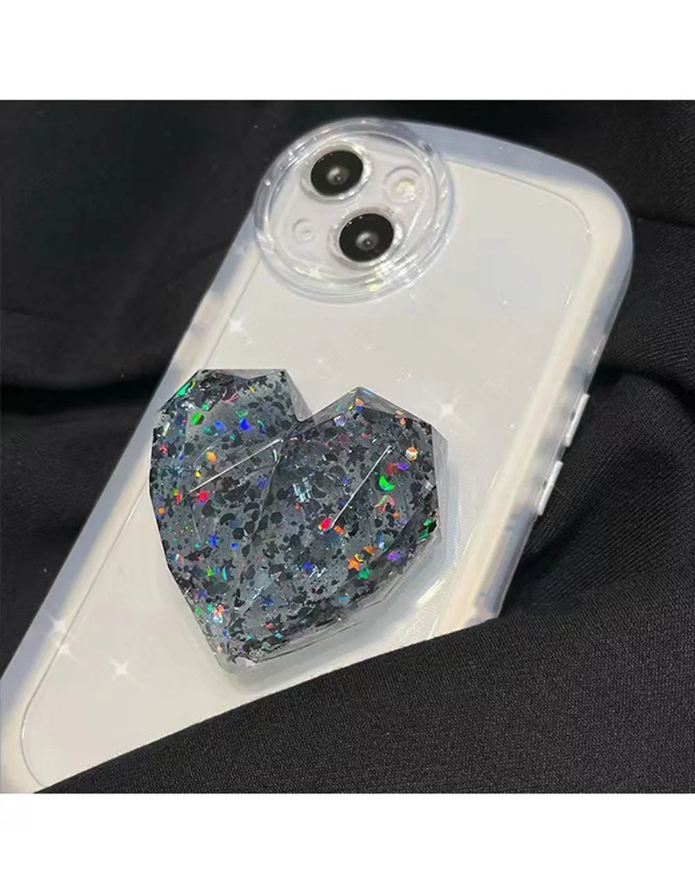 Glitter Popular Phone Grip Socket FInger Grips AIr Replicate Stand ...