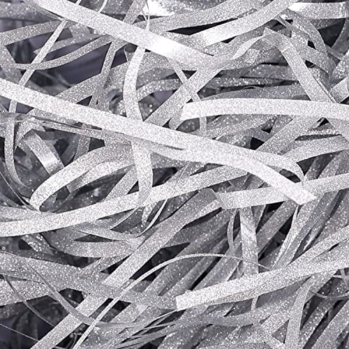 Glitter Raffia Grass Paper Shiny Plastic 50 Grams Shredded Baskets Gift ...