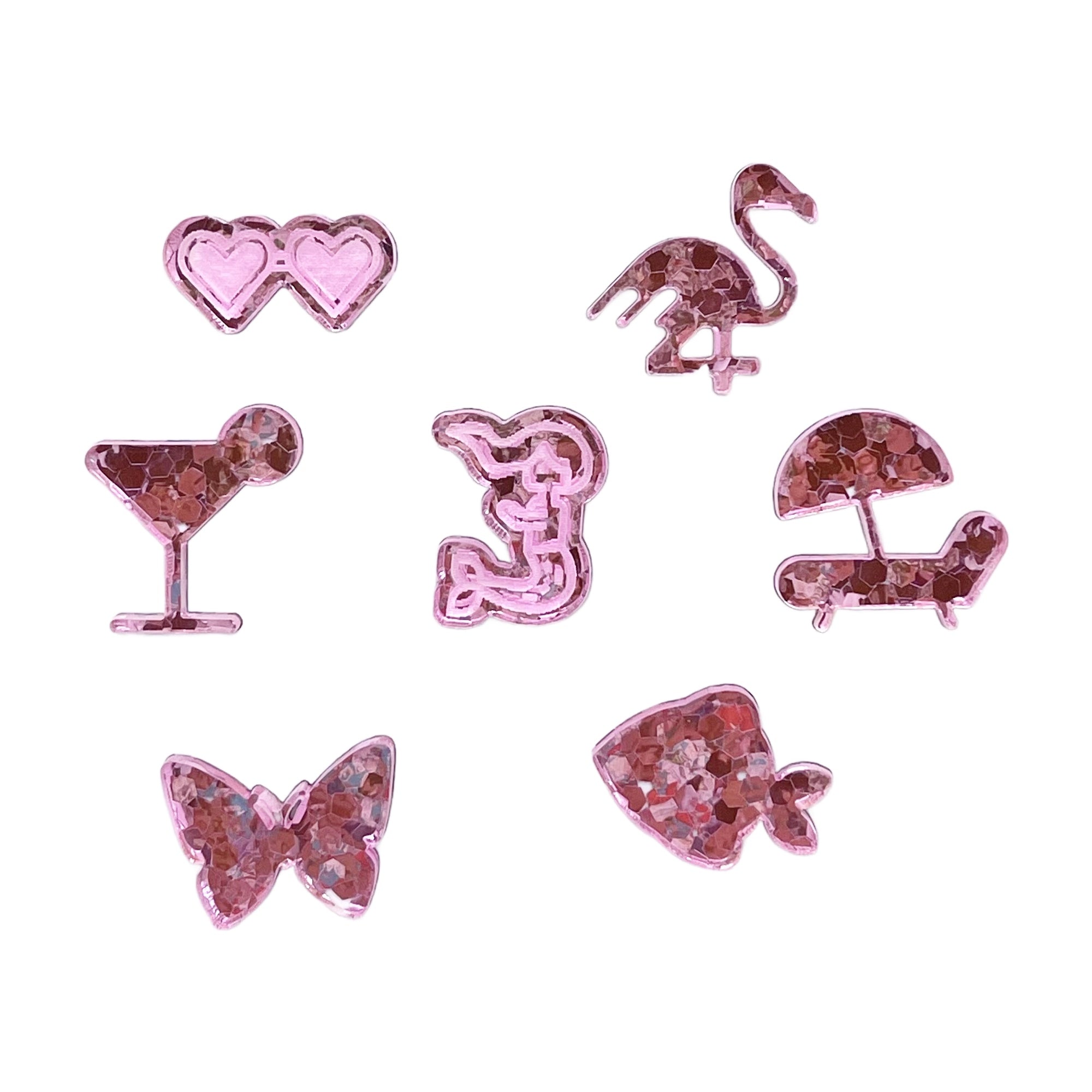 Glitter Rock Rosey Gold Glitter Cast Acrylic Sheet - Walmart.com