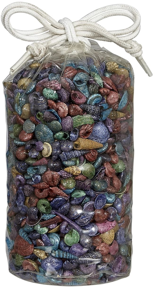 Glitter Seashell Mix in Vinyl Bag Craft Bulk Seashells Lot of Shells ...