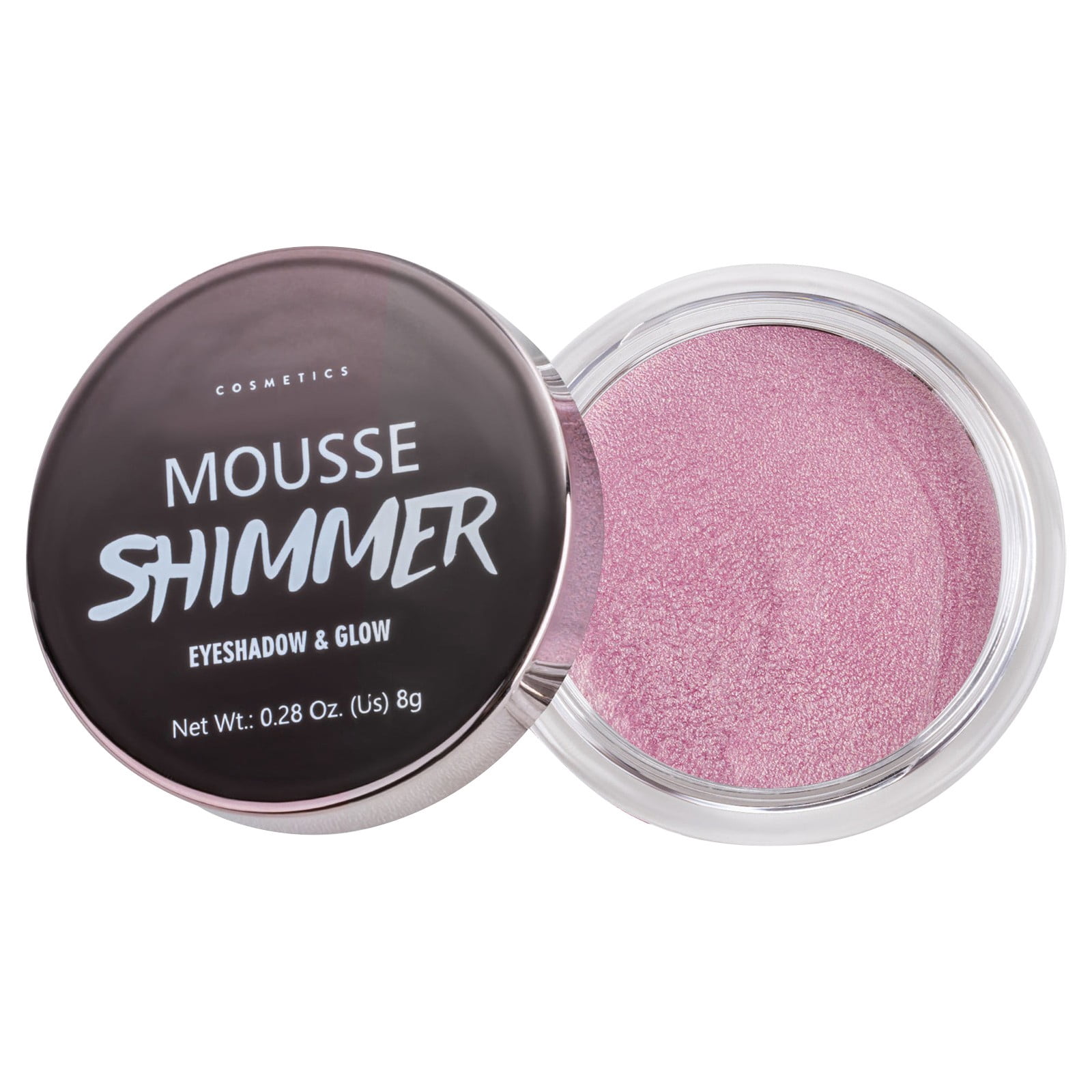 Glitter Shimmer Sparkle Eye Shadow Palette Makeup, Pearl White Silver ...