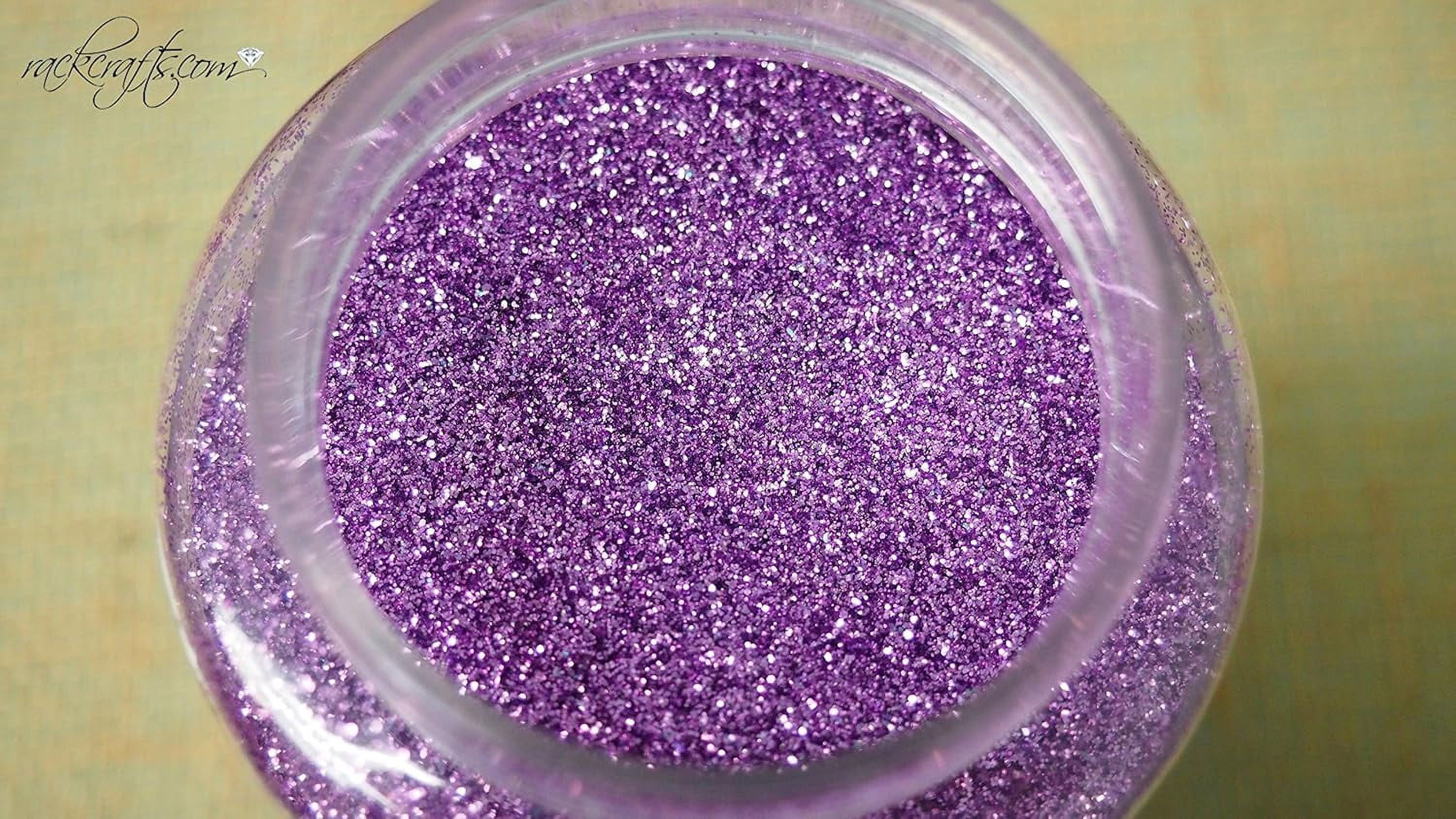 Glitter Shiny Sparkling Bottles Jars Fairy Dust Pound Bulk (Lavender ...