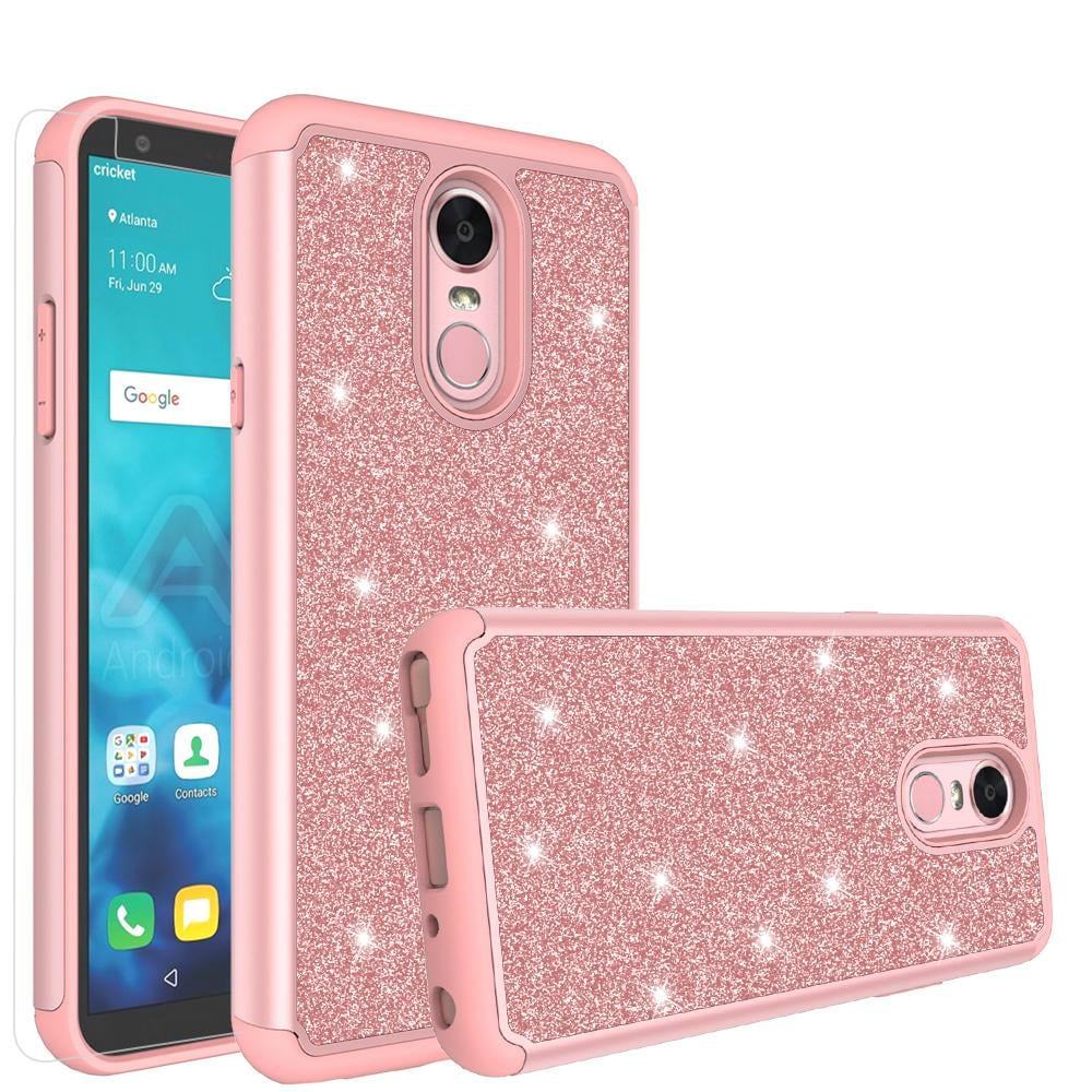 Glitter Shock Proof Phone Case LG Stylo 4/LG Stylo 4 Plus Case [HD ...