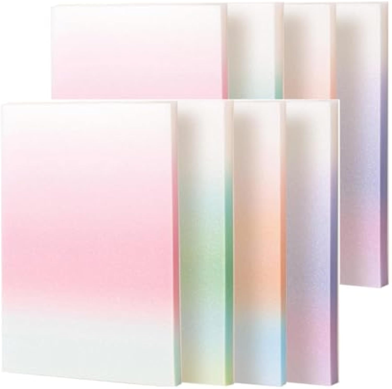 Glitter Sticky Notes, 4/6/8 Packs Glitter Notepad Sticky Notes, 3 * 3 ...
