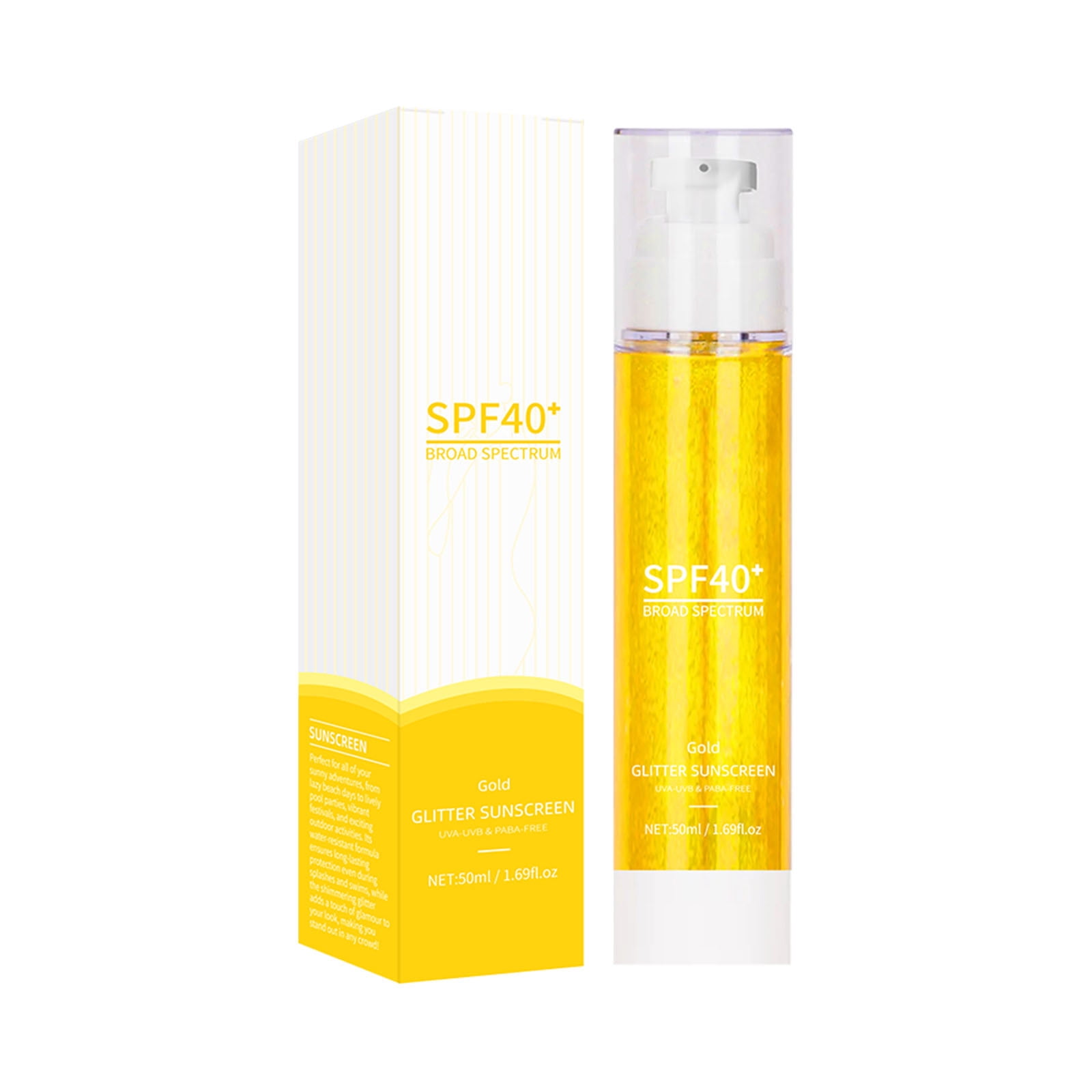 Glitter Tanning Sun Protection Spray,Tanning Spray,Suntan Spray,Tanning Intensifier Spray Spf 50 ...