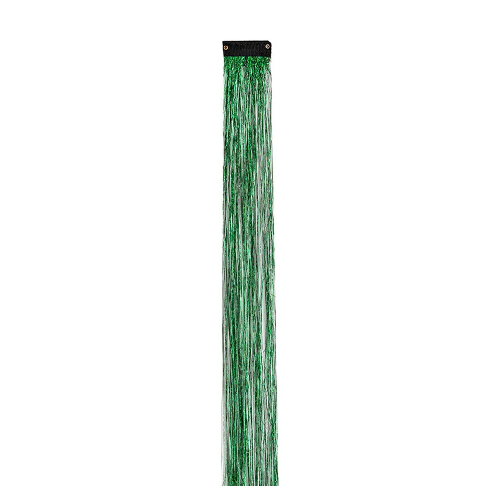 Glitter Tinsel Hair Extensions with Metal Clip, 20 Inch Clip in ...