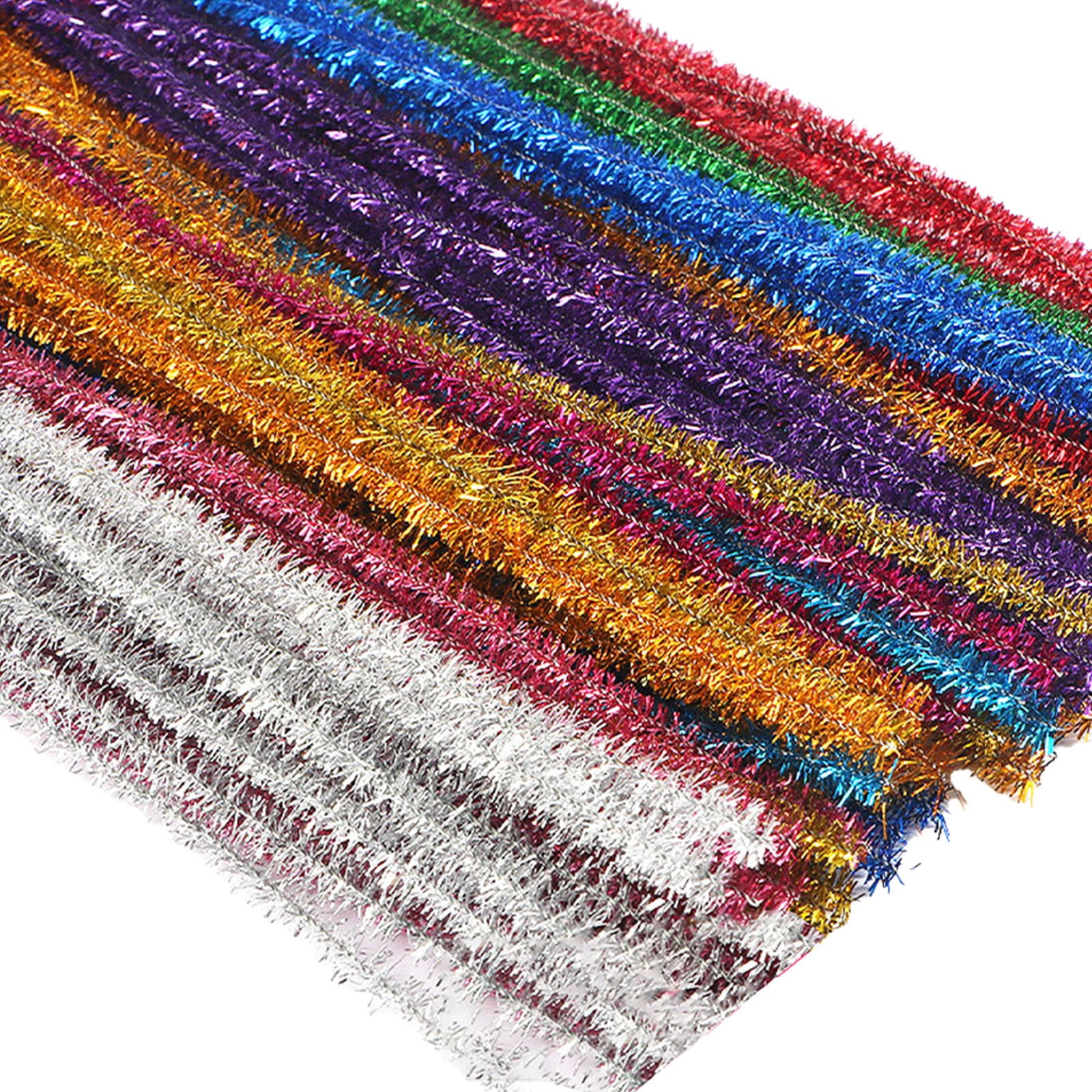 Glitter Twist Stick*200 Cuttte Pipe Cleaners Craft 200Pcs 10 Colors ...