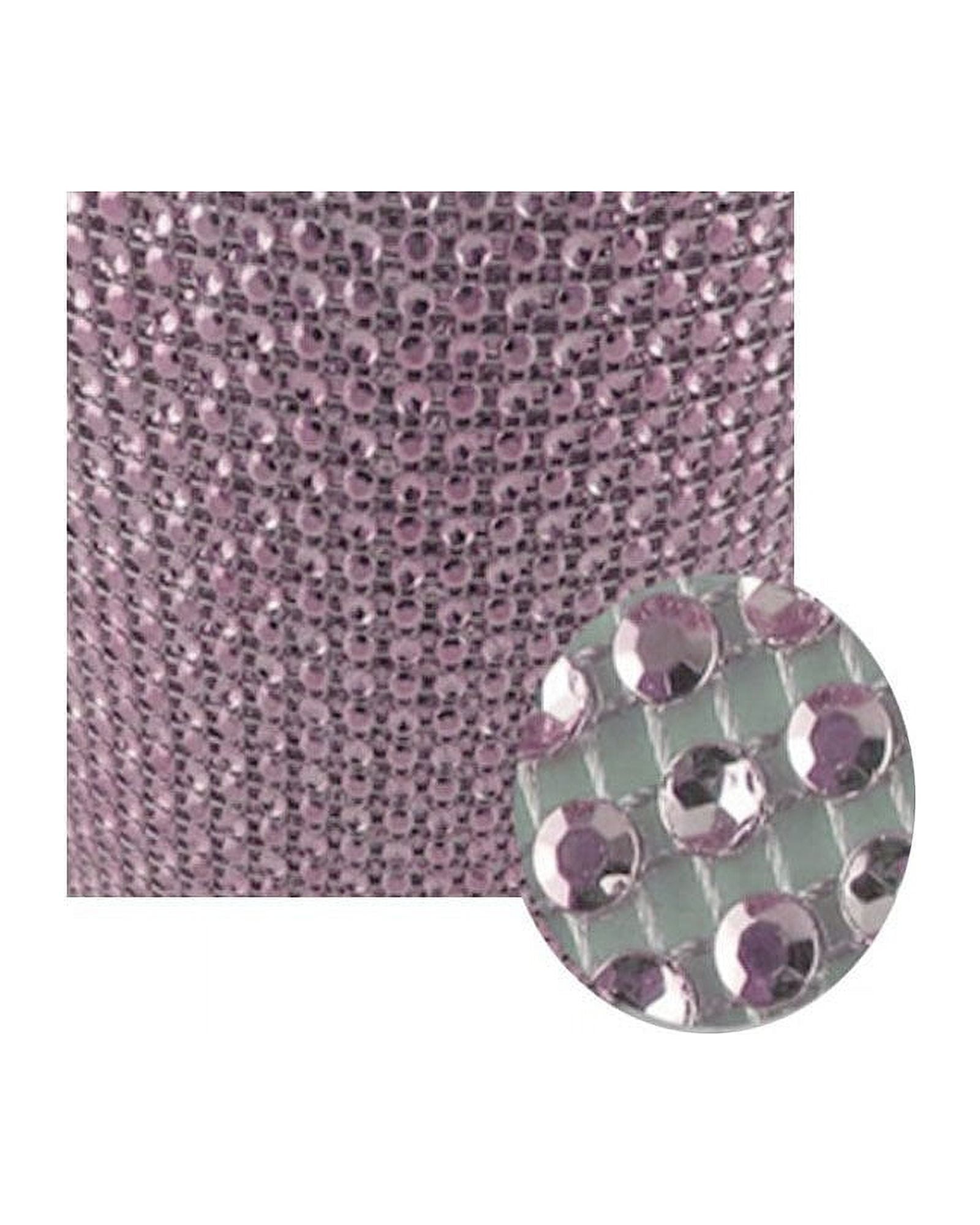 Glittering Faux Diamond Dazzling Faux Rhinestone Mesh Ribbon Wrap for ...