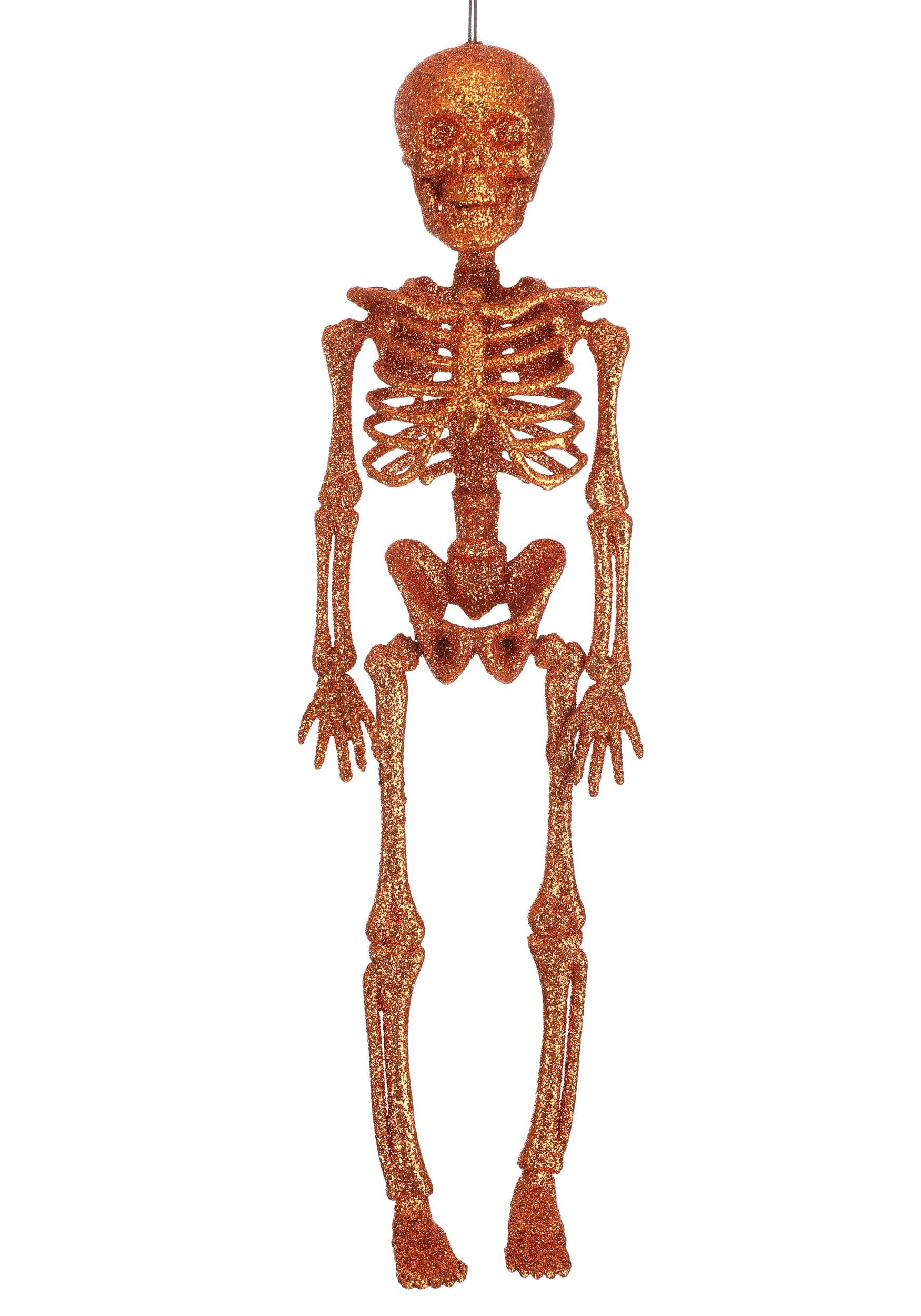 Glittering Orange Skeleton - Walmart.com