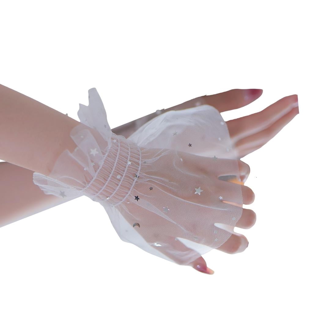 Glitters Star Hand Sleeves Arm Covers for Nails Art Display Photography ...