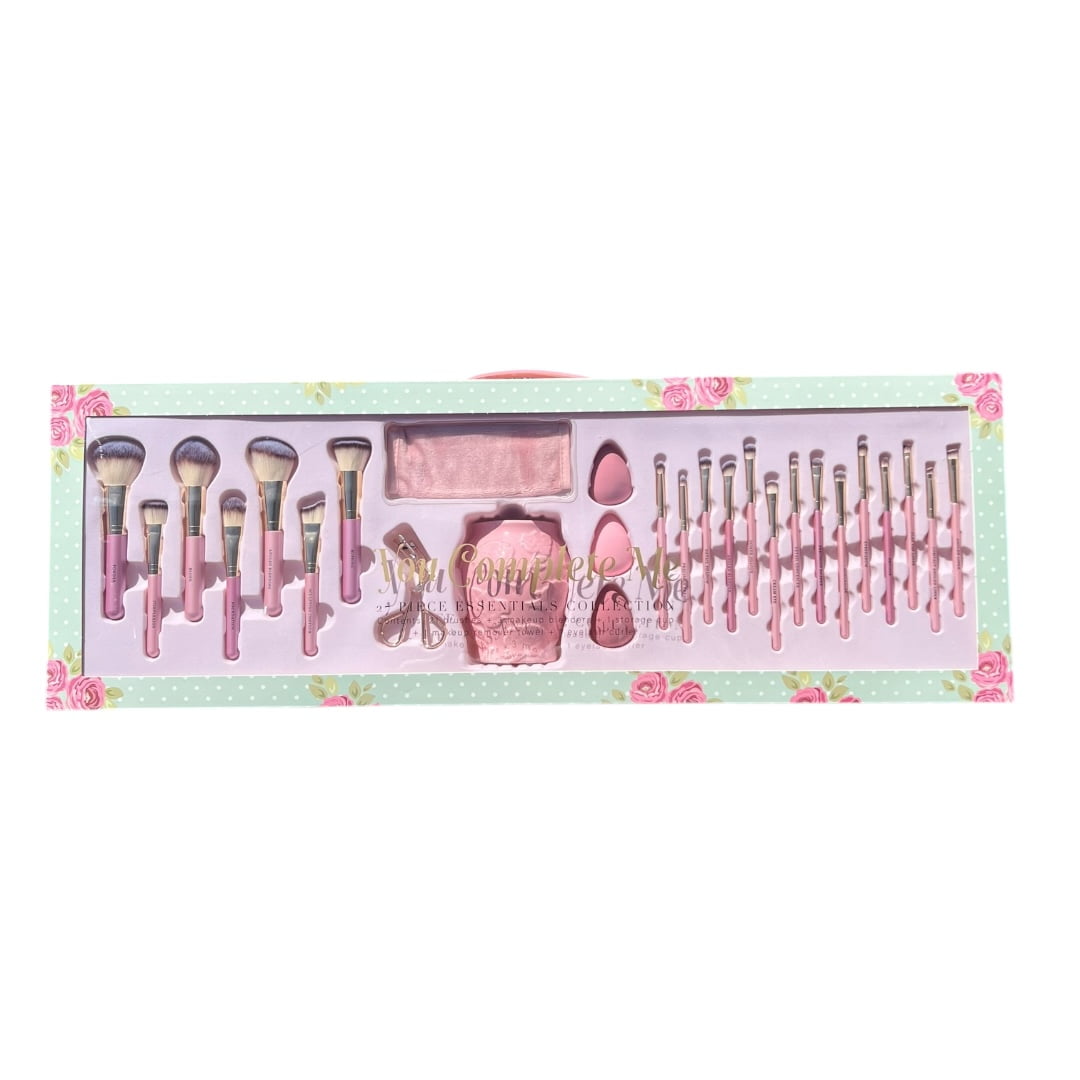 Glitz & Glam "You Complete Me" 27 Essential Makeup Brush Set - Walmart.com