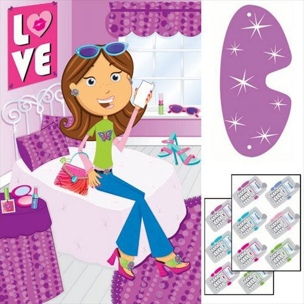 Glitzy Girl Party Game (1ct) - Walmart.com