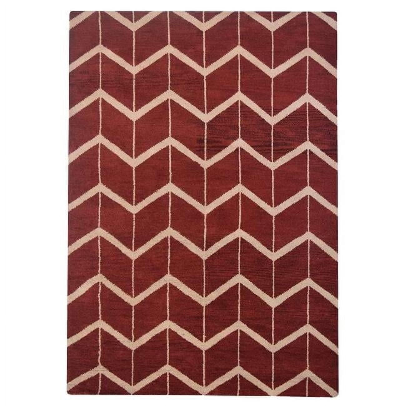Glitzy Rugs UBSN01052K2601A32 10 x 14 ft. Hand Knotted Wool Geometric ...