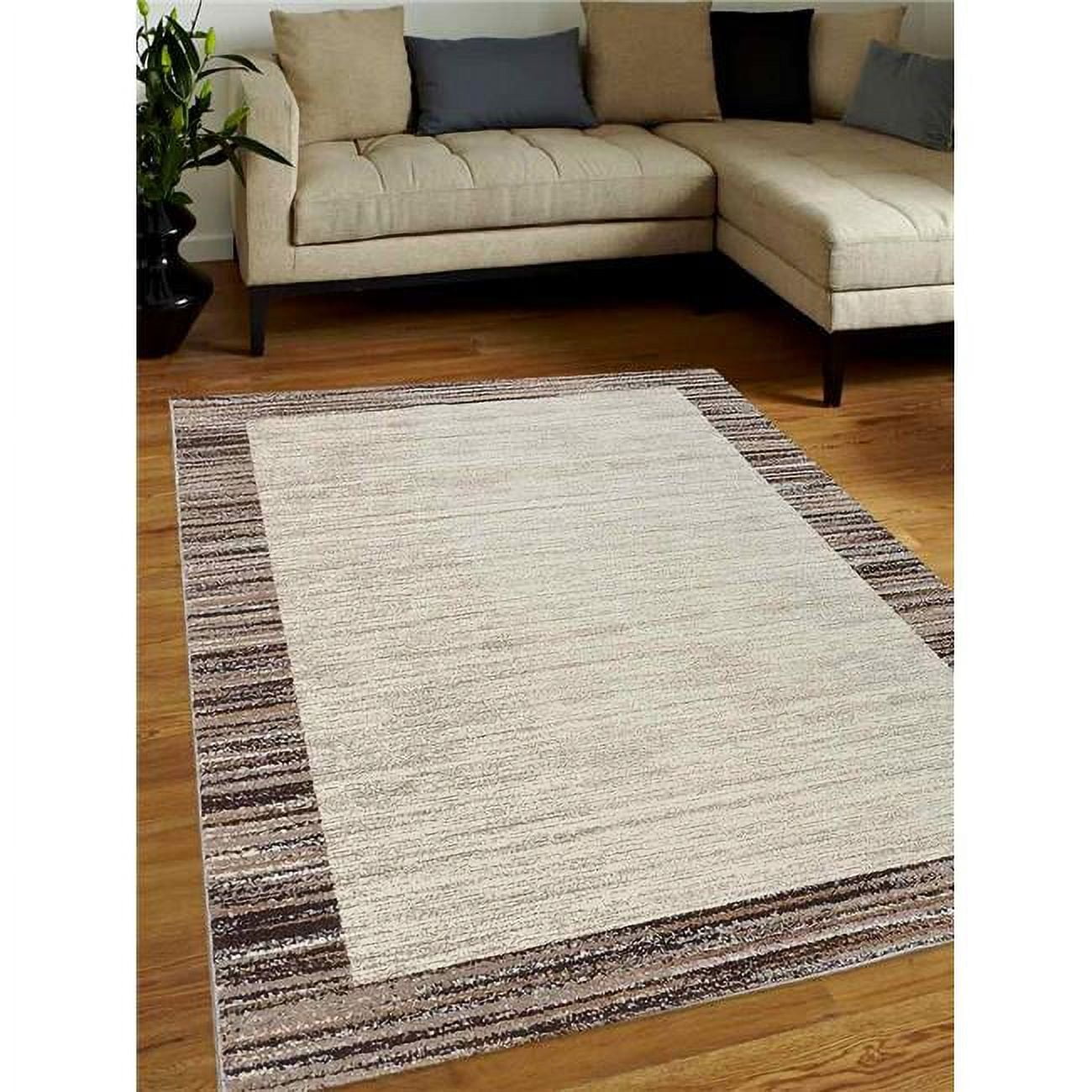 Glitzy Rugs UBSM00004M1701A51 4 ft. 4 in. x 6 ft. 4 in. Machine Woven ...
