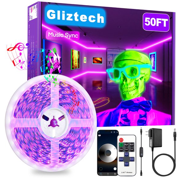 Black LED Light Strips