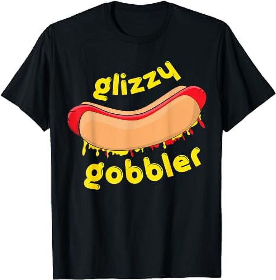 Glizzy Gobbler | Glizzy Gladiator hotdog Guzzler T-Shirt - Walmart.com