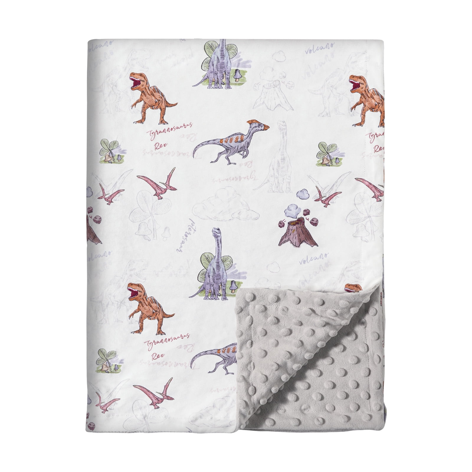 Gllquen Baby Blanket Premium Ultra Soft Minky with Double Layer Dotted ...