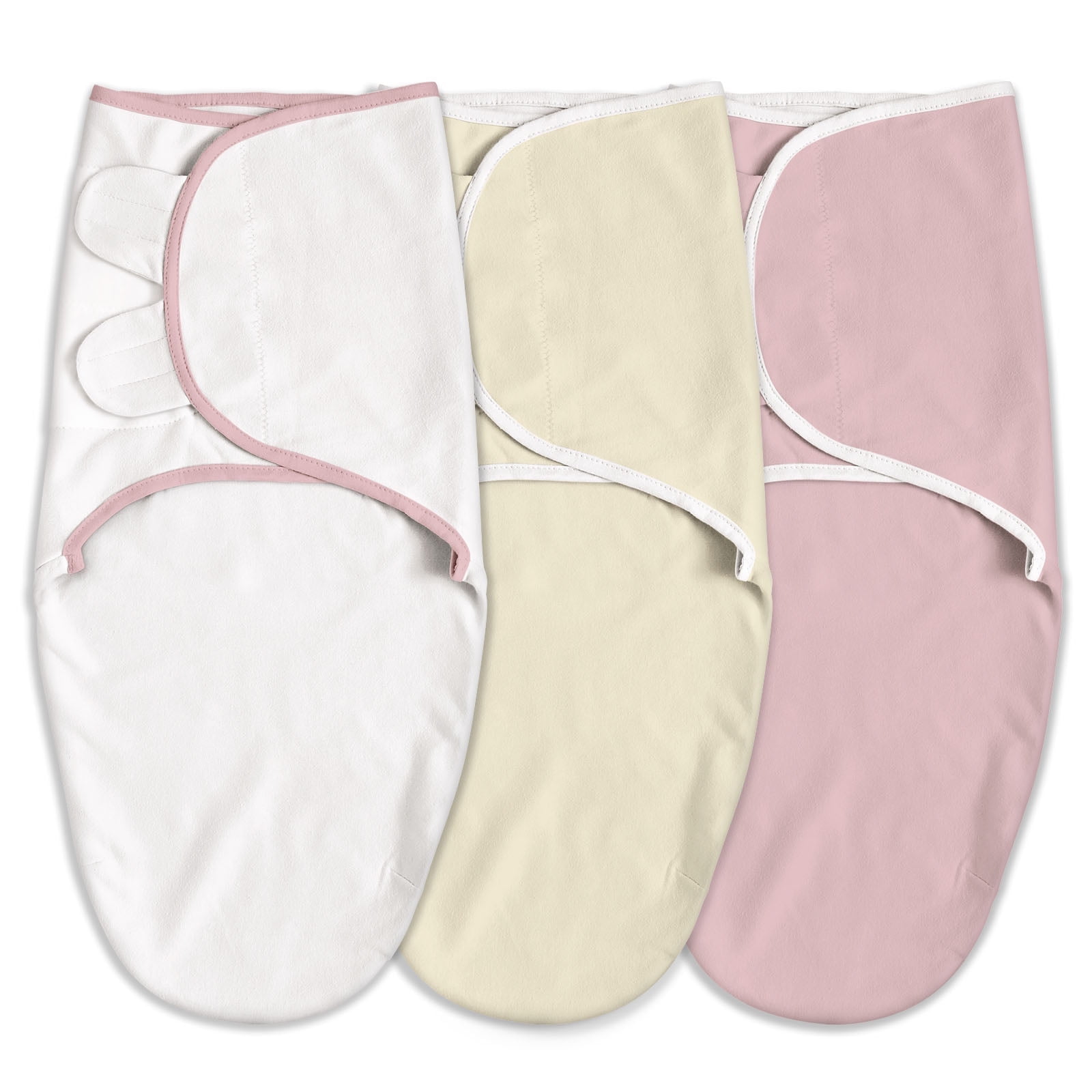 Gllquen Baby Organic Cotton Original Swaddle Blankets 3-Pack For ...