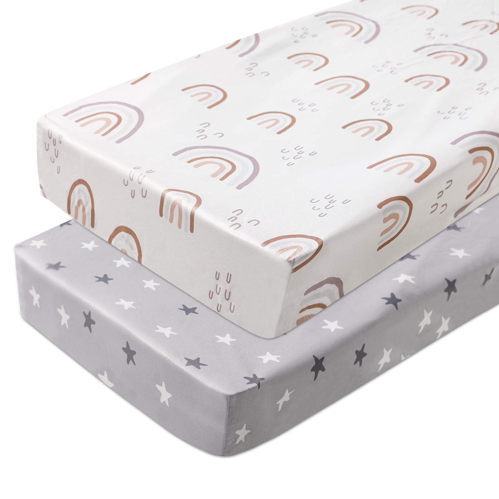 Gllquen Baby Pack N Play Sheets for Toddler Boys Girls Fitted Quilted ...