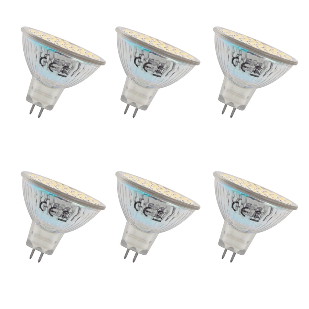 Glming MR16 48-2835 SMD GU5.3 AC/DC12-24V 3Watts Glass Cover LED ...