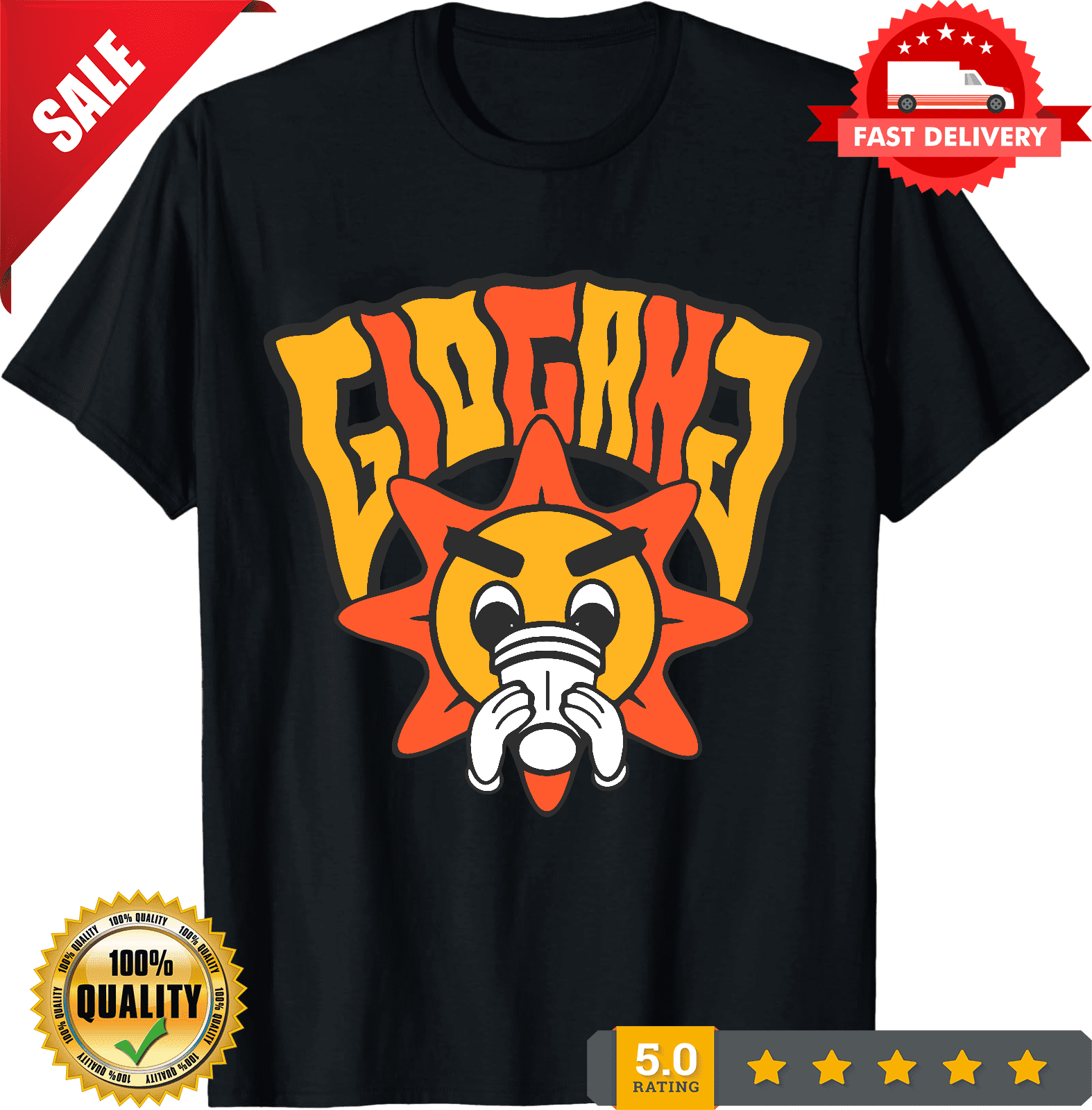 Glo Gang T-Shirt, Multi Color, Rap Tee, Chief keef Shirt, Sosa, Bang ...