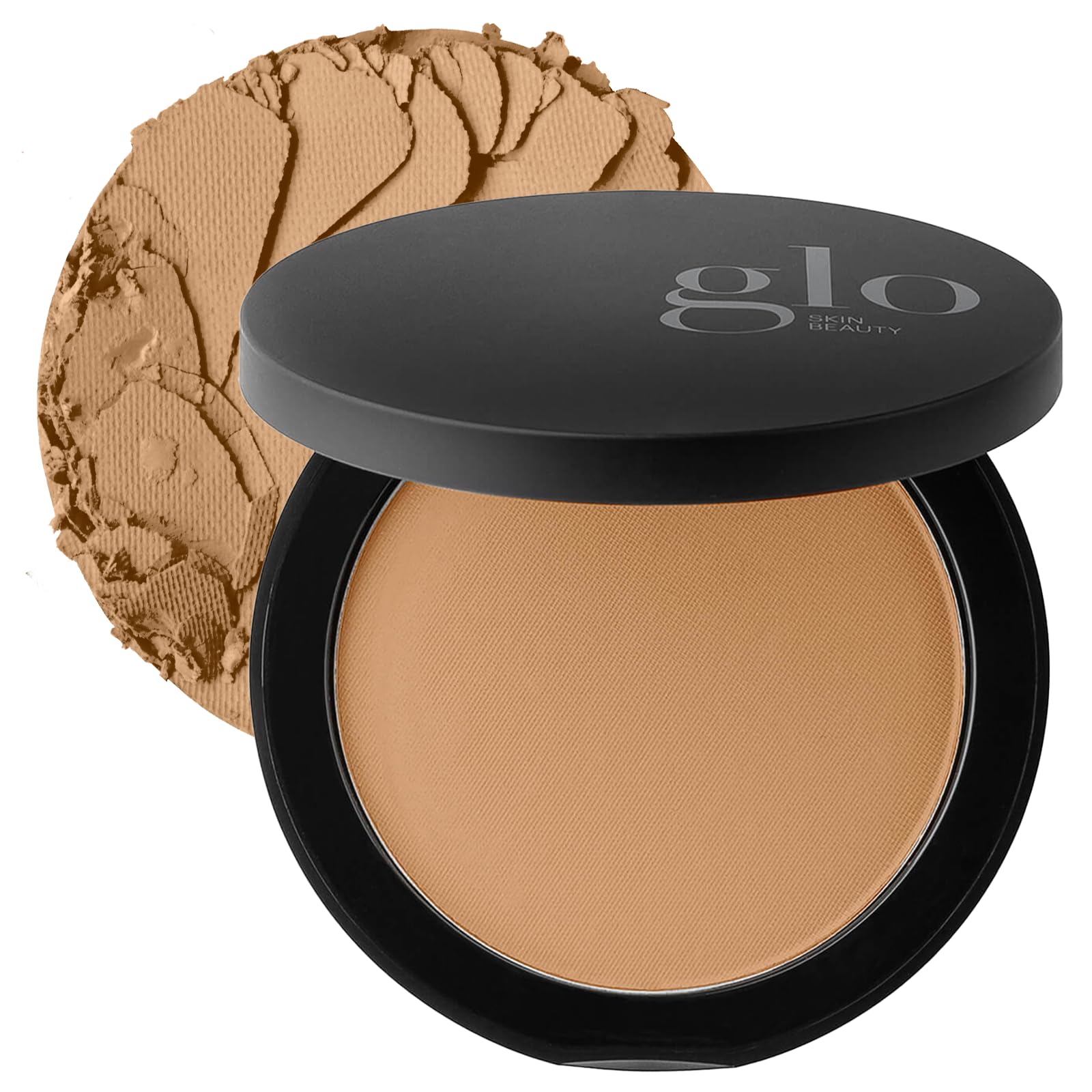 Glo Skin Beauty Pressed Base Powder Foundation Makeup (Honey Dark ...