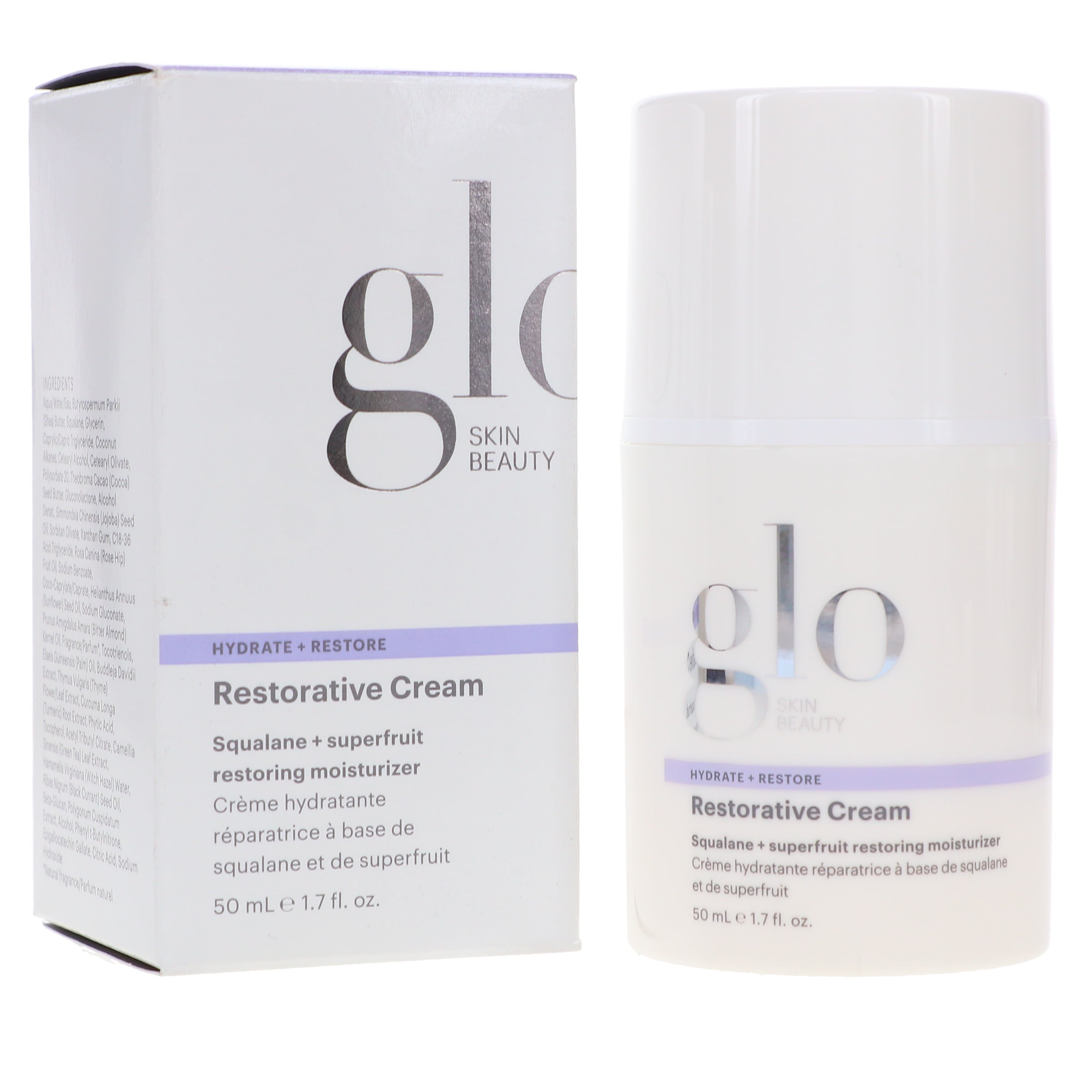 Glo Skin Beauty Hydrate + Restore Restorative Cream 1.7 oz - Walmart.com
