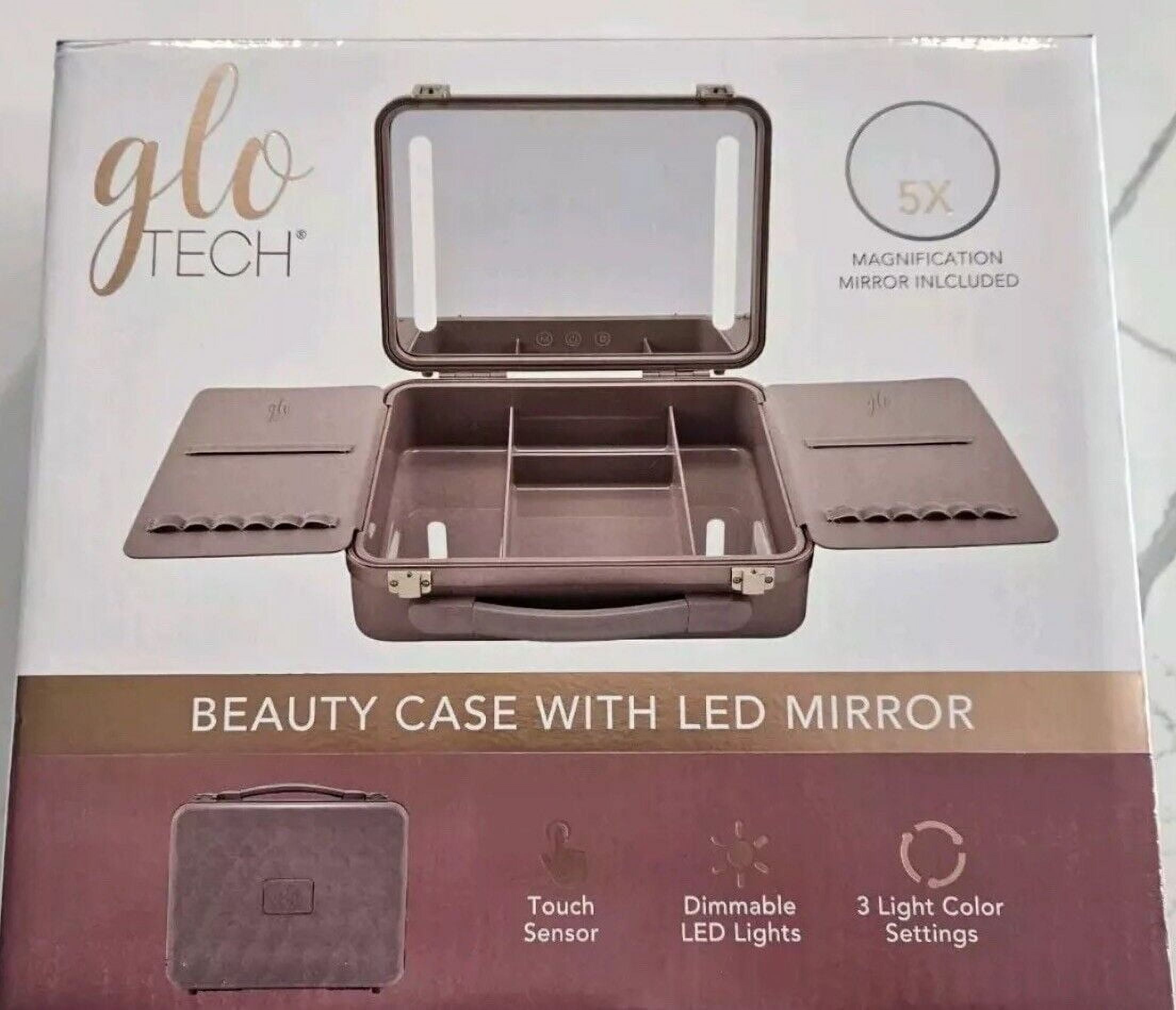 Glo TECH Beauty Case Pink - Walmart.com