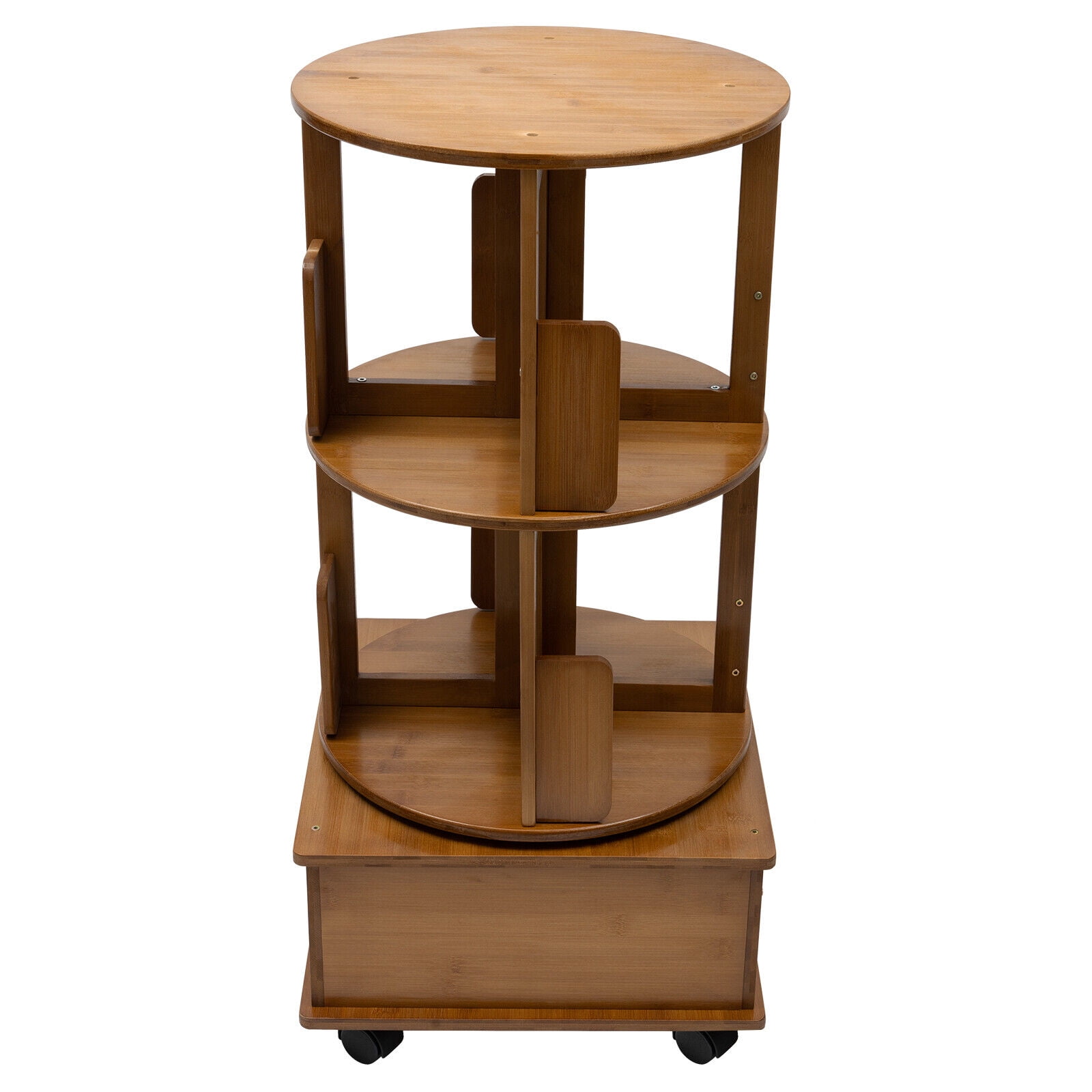 GloCart Practical Multi - layer Rotating End Table: Versatile Storage ...