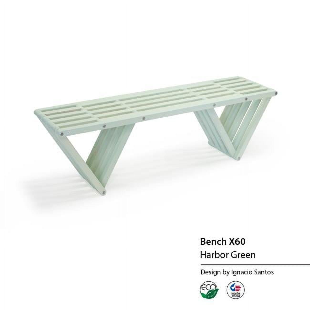 GloDea Wood Backless Bench, Modern style L 54" x15" deep x 17" Tall ...