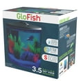 GloFish 3.5 Gallon 180° View Aquarium Kit, Includes LED Lighting and ...