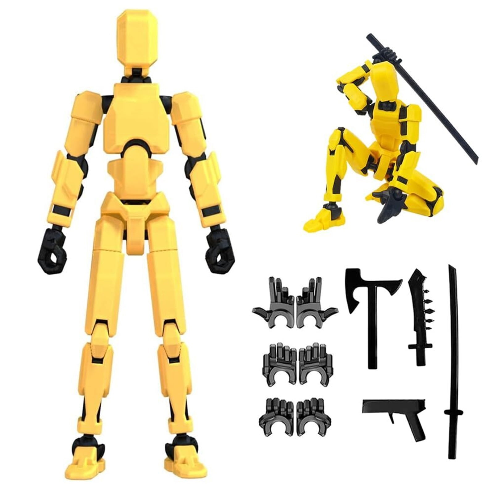 GloTide Assembly Completed 2025 New Titan 13 Action Figure Set,Dummy ...