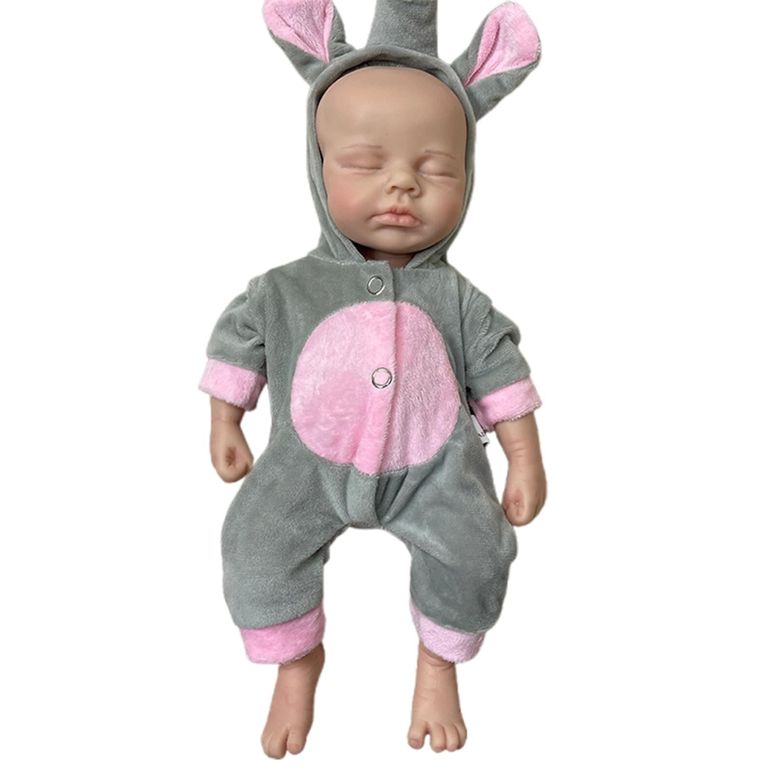 GloTide Realistic Reborn Baby Dolls 13 Inch Full Platinum Silicone ...