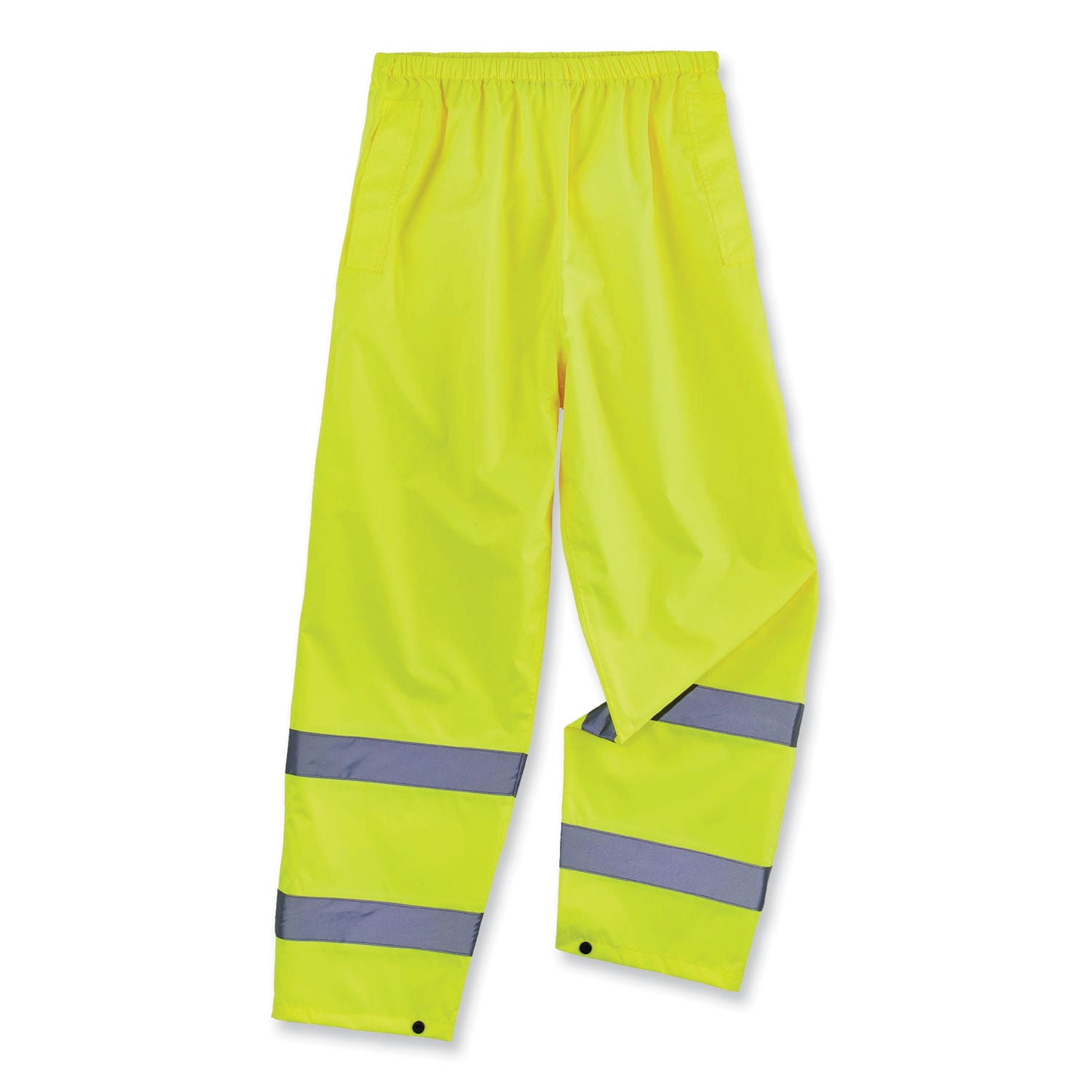 GloWear 8916 Class E Lightweight Hi-Vis Rain Pants, 3X-Large, Lime, Ships in 1-3 Business Days ...