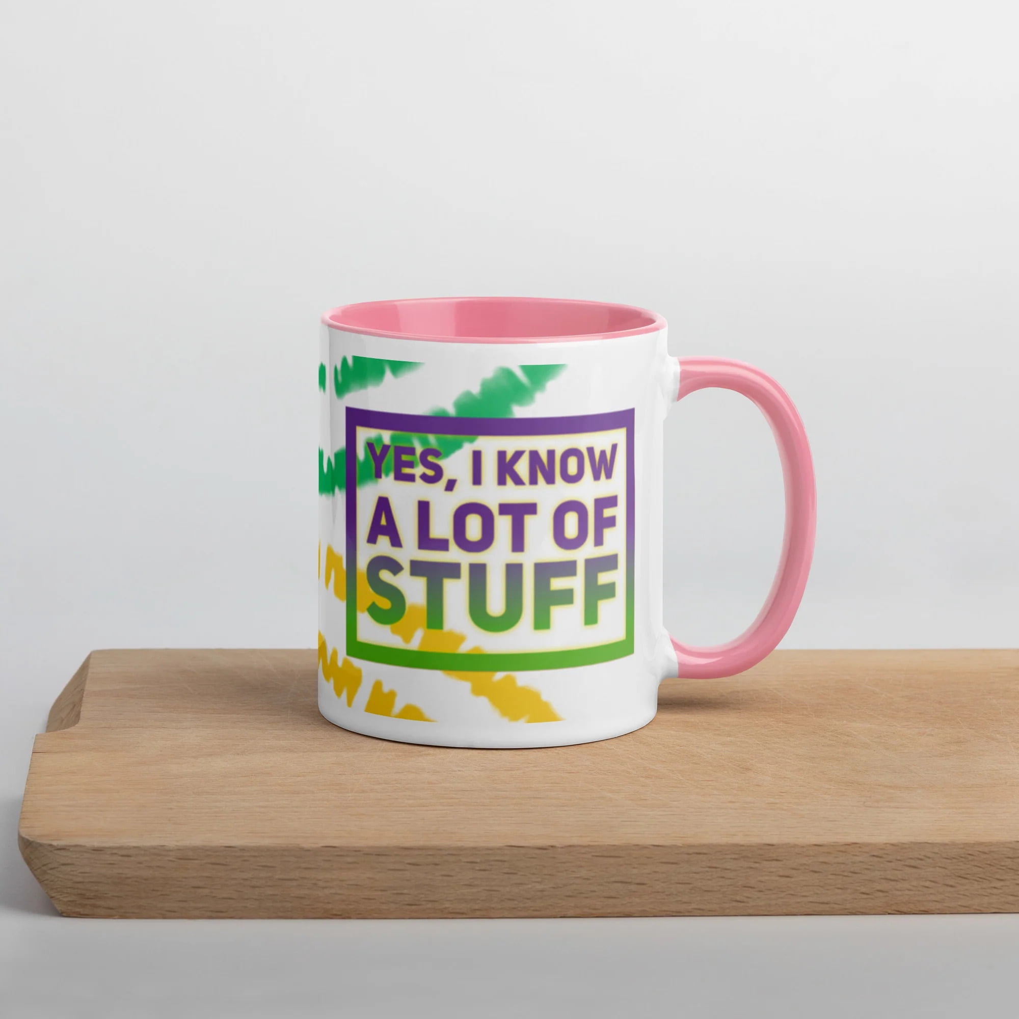 GloWell Designs - Mug with Color Inside - Affirmation Quote - I Know - Walmart.com
