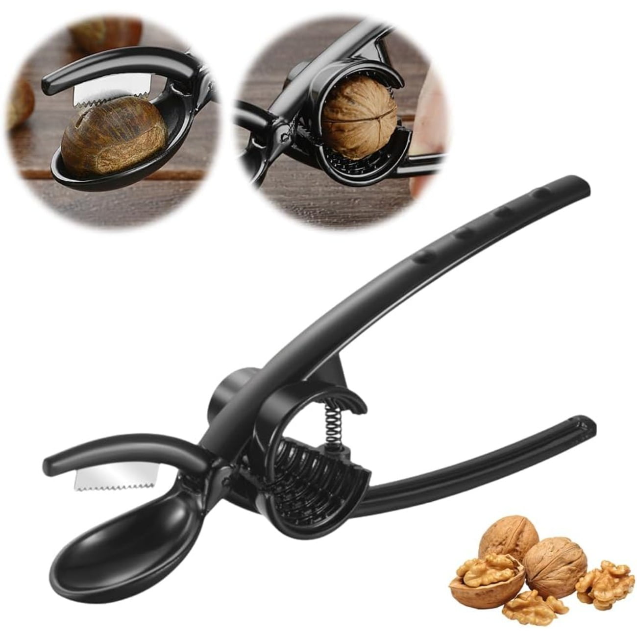 GlobaShun 2-in-1 Chestnut & Nut Cracker, 2024 Upgrade NutCracker Tool ...