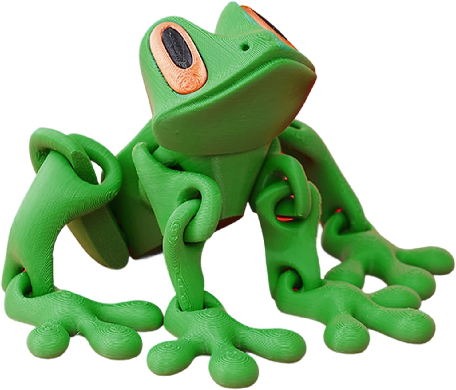 GlobaShun 3D Printed Magnetic Frog Refrigerator Magnet, 3D Fake Frog ...