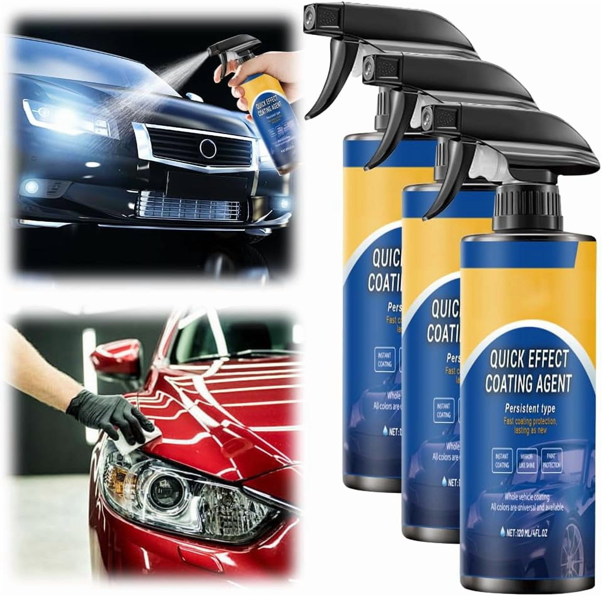 GlobaShun Advanced Car Quick-acting Coating Agent Spray, Car Scratch ...