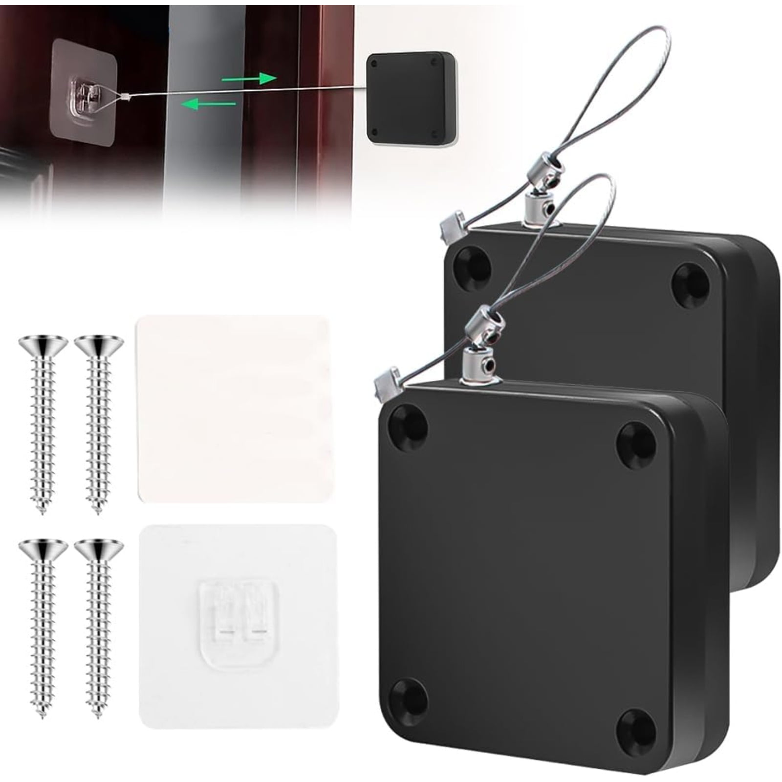 GlobaShun Automatic Shower Curtain Closer, 2025 New Punch-Free 1000g ...