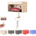 GlobaShun Car Garage Key Holder with Opening Door, Key Holder for Wall ...