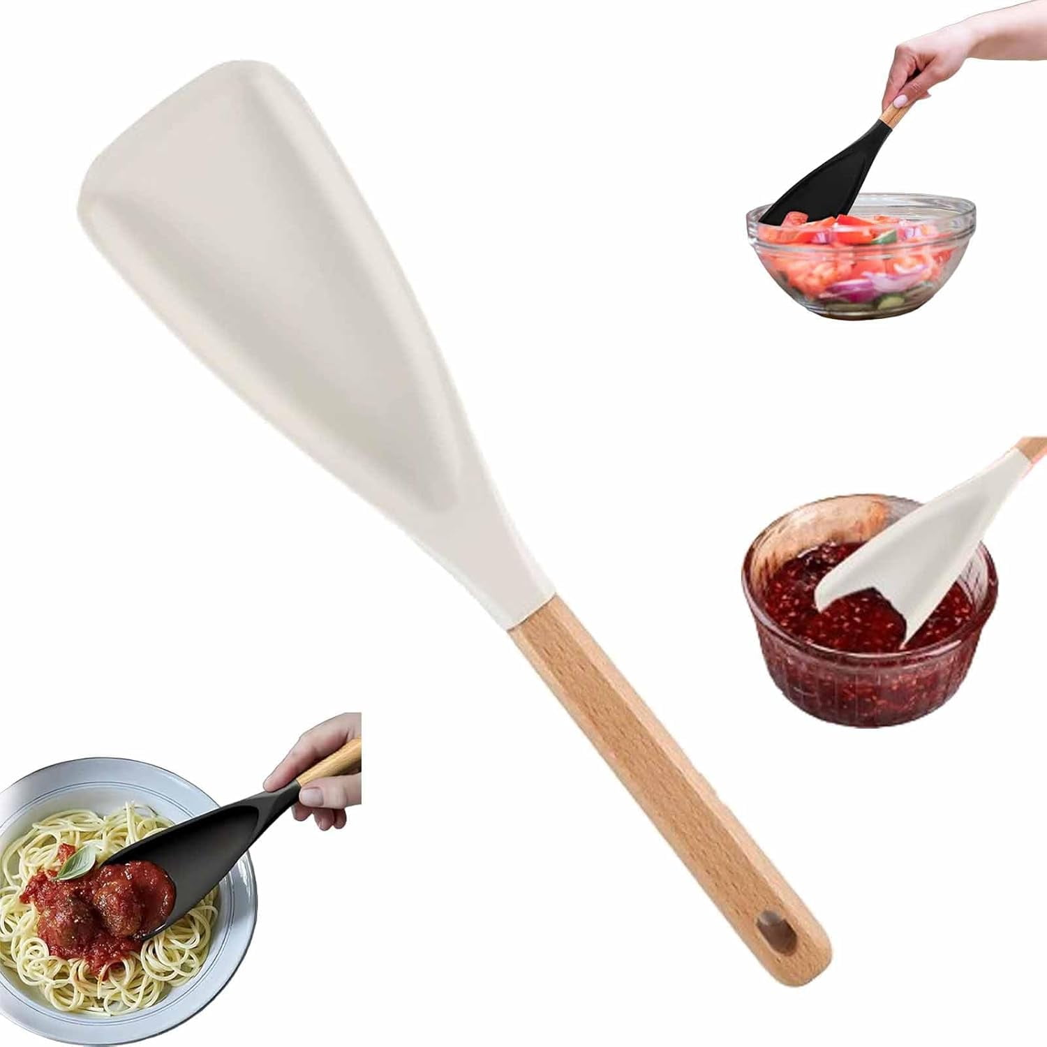 GlobaShun Consensuts Multi Function Spoon, 2-in-1 Multi-function ...