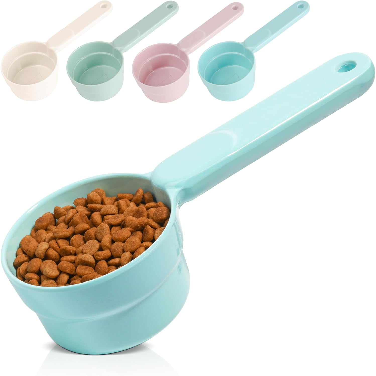 GlobaShun Dog Food Scoop Cup - MSBC Melamine Pet Food Scoop Measuring ...