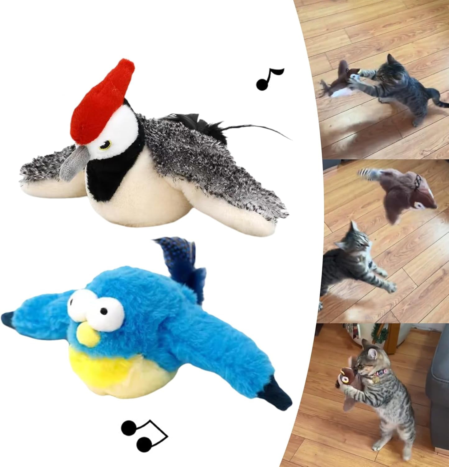 GlobaShun Flappy Chase Cat Toy, Flappy Chase Bird Cat Toy, FlappyChase ...